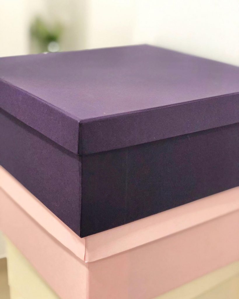 Coloured Rigid Gift Boxes - Paint and Paper | Handmade Gift Boxes ...